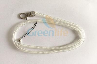 China Anti - Dropping Coiled Key Lanyard 4 '' - 40 '' Multi - Purpose For Supermarket for sale