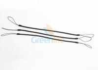 China Coil Stylus Pen Tether 1.2mm TPU Lanyard with Nylon Loop Ends for Tablet Protection for sale
