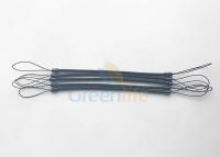 China Protective Slim Table Pens Plastic Coiled Security Tethers TPU 1.2mm Cord 130mm Length for sale