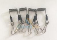 China Fall Protection J Hooks Wire Core 25MM Retractable Tool Lanyard Safety Tether for sale