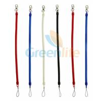 China 3.0MM TPU EVA 2.8M Stretchable Spring Key Lanyard for sale