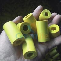China Yellow Plastic PU Tubular Foam Lanyard for Jet Ski Killcords Custom Size for sale
