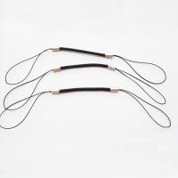 China Custom 1.2mm Stretchy Coiled Stylus Tether Cord Nylon String Loops 80mm for sale