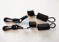 China Elastic Outboard Short Coiled Jet Ski Wrist Strap Lanyard 25mm Unstretched 300mm Stretched for sale