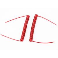 China Custom Coil Lanyard Cable TPU EVA 1.2-8.0mm Diameter Pantone Color OEM for sale