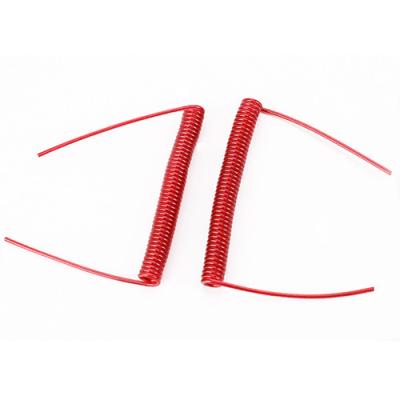 China Custom Coil Lanyard Cable TPU EVA 1.2-8.0mm Diameter Pantone Color OEM for sale