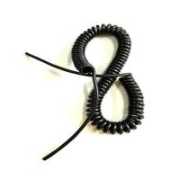 China Custom TPU Coil Lanyard 8mm Diameter 5M Flexible Safety Rope for Tools for sale