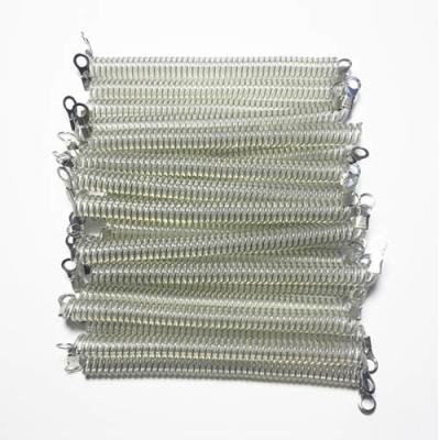China Plastic Steel Spring Spiral Coil Lanyard 2.3mm 1.5m with Eyelet Terminal for sale