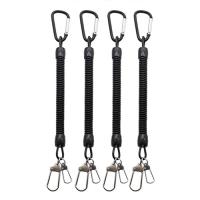 China Multi Use 2.5MM Spring Coil Lanyards TPU Prevent Dropping Plastic Spiral for sale