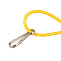 China Extendable Yellow Jet Ski Safety Lanyard TPU 1M Coiled Kill Switch Cord for Yamaha Kawasaki Seadoo for sale
