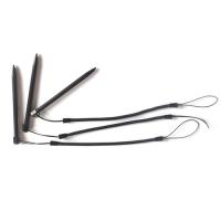 China TPU Security Table Elastic Tether Coil Strap Stylus Pen Tether with Phone Loops 1.2mm Cord 130mm Length for sale