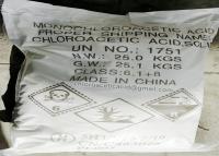 China Industrial Flake Monochloroacetic Acid 99% with good quality for sale