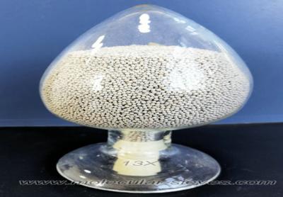 China molecular sieve  13X molecular sieve with high-capacity adsorbents and good mass transfer rates for sale