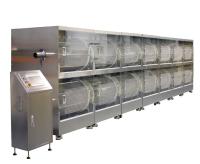 China 2 Cages Each Unit Soft Capsule Tumbler Dryer RTD580x9001-SC With Double Layer Rotary Cage for sale