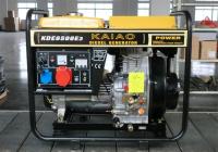 China Air Cooled Open Frame Diesel Generators 4 Stroke With 12.5L Fuel Tank for sale