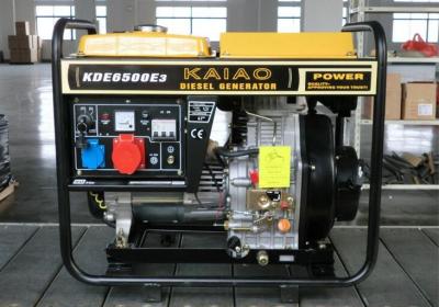 China Air Cooled Open Frame Diesel Generators 4 Stroke With 12.5L Fuel Tank for sale