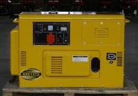 China Output 12V 8.3A Sound Proof 10Kva Silent Diesel Generator KDE12T3 Low Oil Alarm System for sale