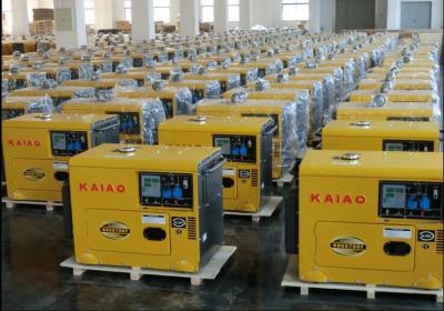 China Household Low Noise Diesel Generator Vertical Air Cooled CE ISO Certification for sale