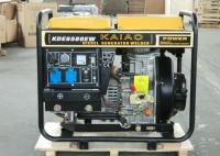 China Open Frame Diesel Welder Generator 50hz 200A 3000rmp With Electric Starter for sale
