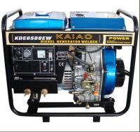 China Open Frame Diesel Welder Generator 50hz 200A 3000rmp With Electric Starter for sale