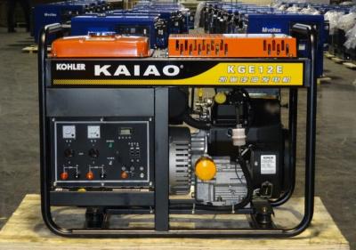 China Single Phase Small Gas Powered Generator , 11KVA Gasoline Standby Generator for sale