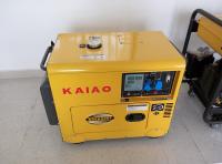 China 5000W Small Diesel Backup Generator Residential With Digital Panel Board for sale