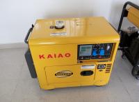 China 5000W Small Diesel Backup Generator Residential With Digital Panel Board for sale