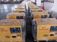 China Single Phase Key Start Silent Small Diesel Generators 2KW - 10KW AC KDE6500T for sale