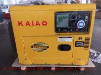 China Commercial / Household Small Diesel Generators 15L Fuel Tank Capacity for sale