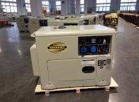 China 1 Phase 6000 Watt Diesel Generator , Diesel Backup Generators For Home for sale