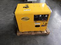 China 6000W AC Single Phase Double Voltage Small Diesel Generators 12 Months Warranty for sale