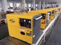 China 6000W AC Single Phase Double Voltage Small Diesel Generators 12 Months Warranty for sale
