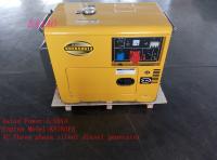 China 5KVA Small Diesel Standby Generators Residential , Low Noise Diesel Generator for sale