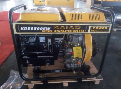 China Welding Generator Set Small Diesel Generators KDE6500EW 12 Months Warranty for sale