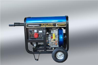 China Open Frame Air Cooled Diesel Generator 5.5Kva Self Excited Constant Voltage Excitation for sale