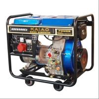 China 5KVA 3 Phase Portable Small Diesel Generators Set 760 X 515 X 710 mm KDE6500E3 for sale