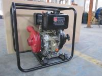 China Cast Iron High Pressure Water Pump Big Fuel Tank KDP30H With Handles And Wheels for sale