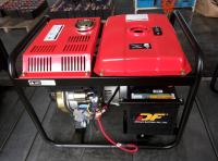 China 2KW Red Portable Silent Power Generators With Electric Start And Hand Start System for sale