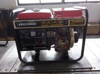 China 2KW Red Portable Silent Power Generators With Electric Start And Hand Start System for sale