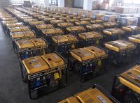 China 5KVA Open Frame Small Diesel Generators 100% Copper Wire For Home Use for sale