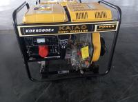 China 5KVA Open Frame Small Diesel Generators 100% Copper Wire For Home Use for sale