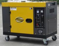 China 7kva Single Cylinder 3 Phase 60hz Silent Diesel Generator for sale