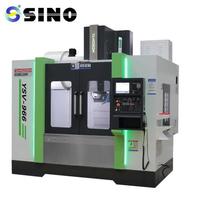 China DRO YSV 966 CNC Vertical Machining Machine Tool Engraving Milling Longmen Processing Center for sale