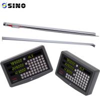 China 2/3 Axis Digital Readout Glass Linear Encoder SINO KA600-1400mm Precision 1μm Linear Scale DRO for sale