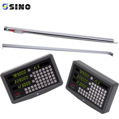 China 2/3 Axis Digital Readout Glass Linear Encoder SINO KA600-1400mm Precision 1μm Linear Scale DRO for sale