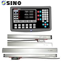 China 1um Linear Scale Encoder With 3 Axis Digital Readout Sino SDS6-3VA Lathe Milling DRO Set for sale