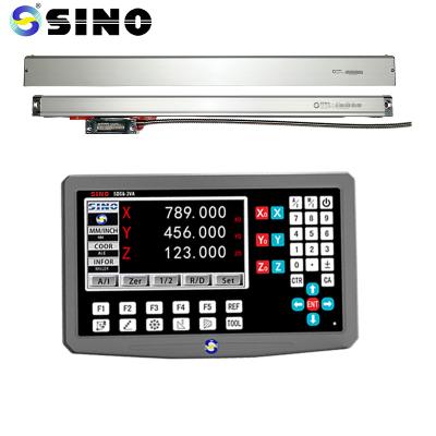 China Sino SDS6-3VA Lathe Milling DRO Set 3 Axis Digital Readout Linear Scale for sale