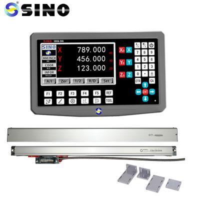 China RoHS 3 Axis DRO Kit Milling Lathe Grider Digital Readout Display 5um Optical Ruler Linear Scale Encoder for sale