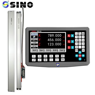 China SINO 3 Axis DRO Measuring Machine SDS6-3Va Digital Readout System Linear Encoder For Milling Lathe CNC RoHS for sale