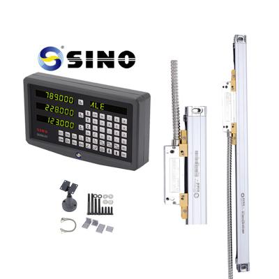China Milling Machine Tool Operation SINO KA Linear Glass Grating Ruler with SDS6-3V Digital Display for sale